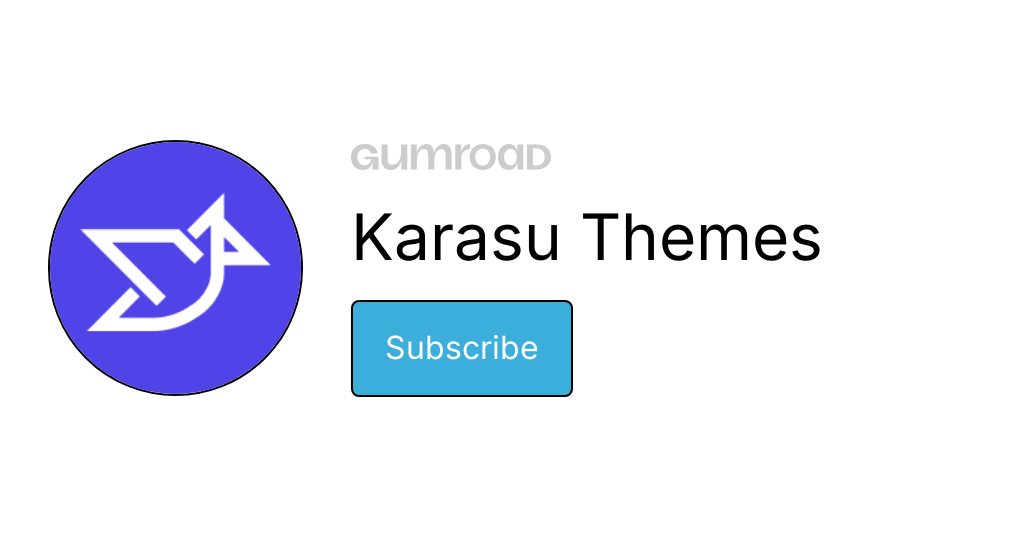Karasu Themes
