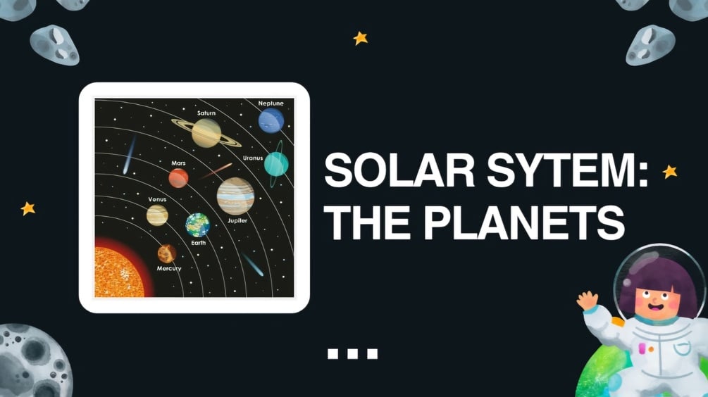 Solar Sytem and its Planets Presentation for kids