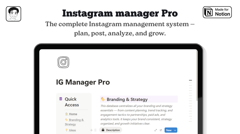 Instagram Manager Pro
