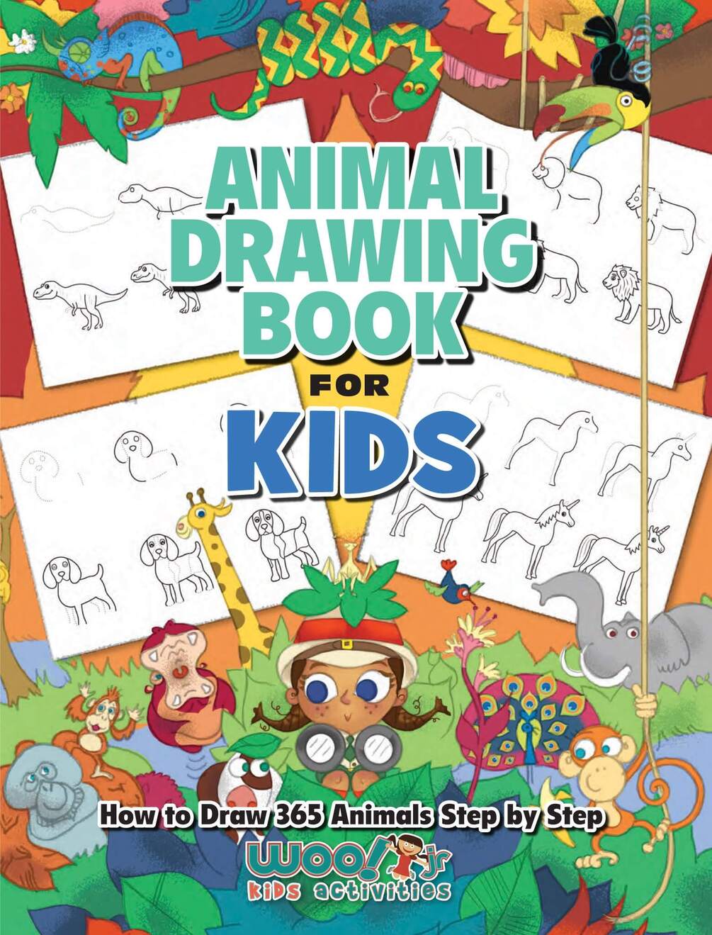Drawing Book For Kids (365 Daily Things To Draw Step by Step) #2
