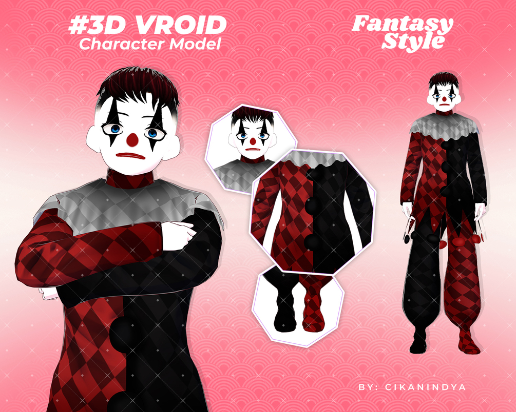 3D Vroid Character, Interactive Model, Gaming Avatar, Gamer Character ...