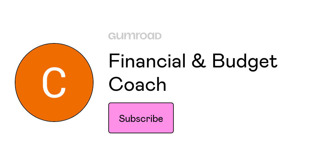 Financial & Budget Coach