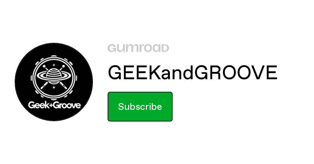 GEEKandGROOVE