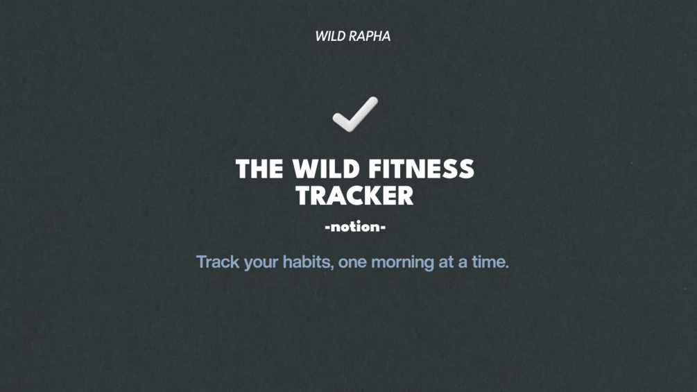 Wild Fitness Tracker