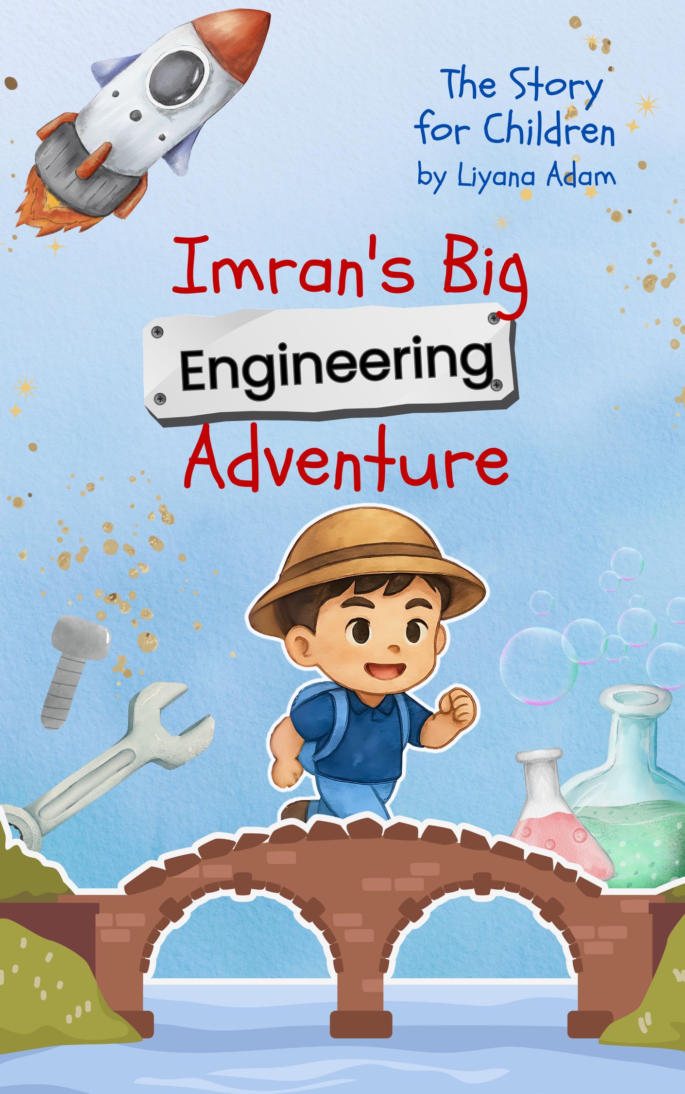 Imran's Big ENGINEERING Adventure - Story Book for Kids
