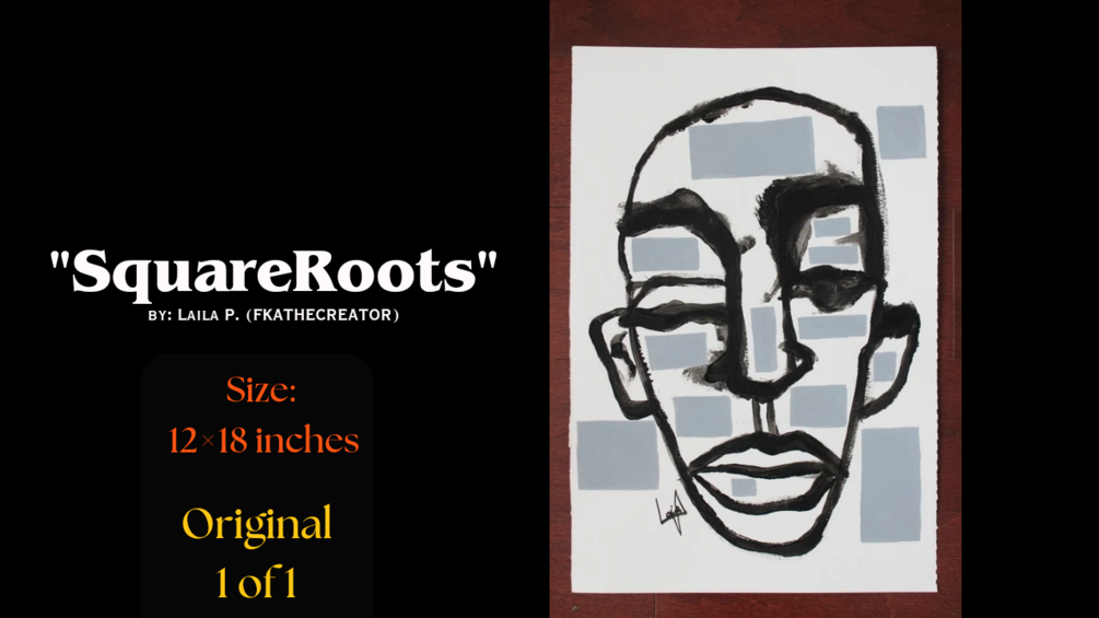 "Square Roots" Original Art