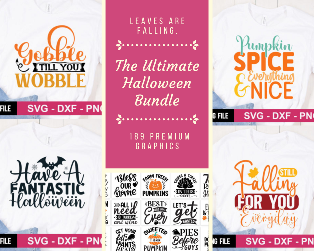 The Ultimate Halloween Bundle - 189 Premium Graphics