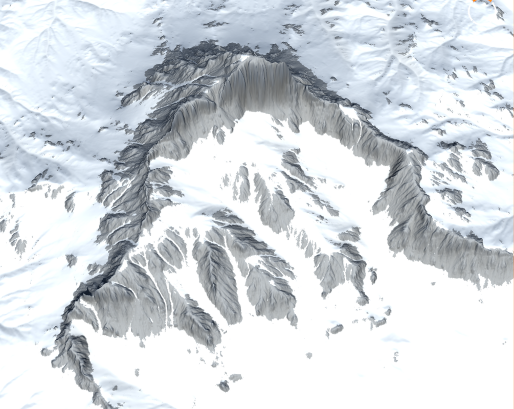 Snow Scene - Heighmap