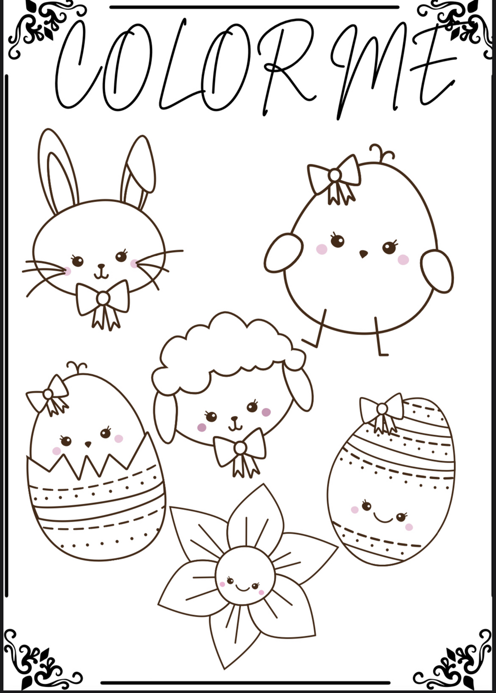 Color Me – A Fun Coloring Book for Kids