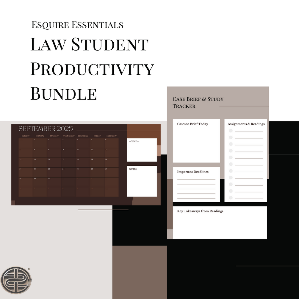 Law Student Productivity Bundle