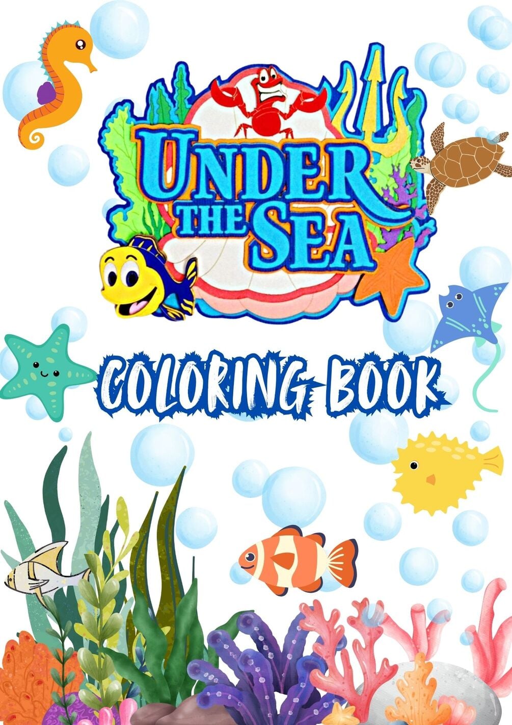 UNDER THE SEA COLORING BOOK