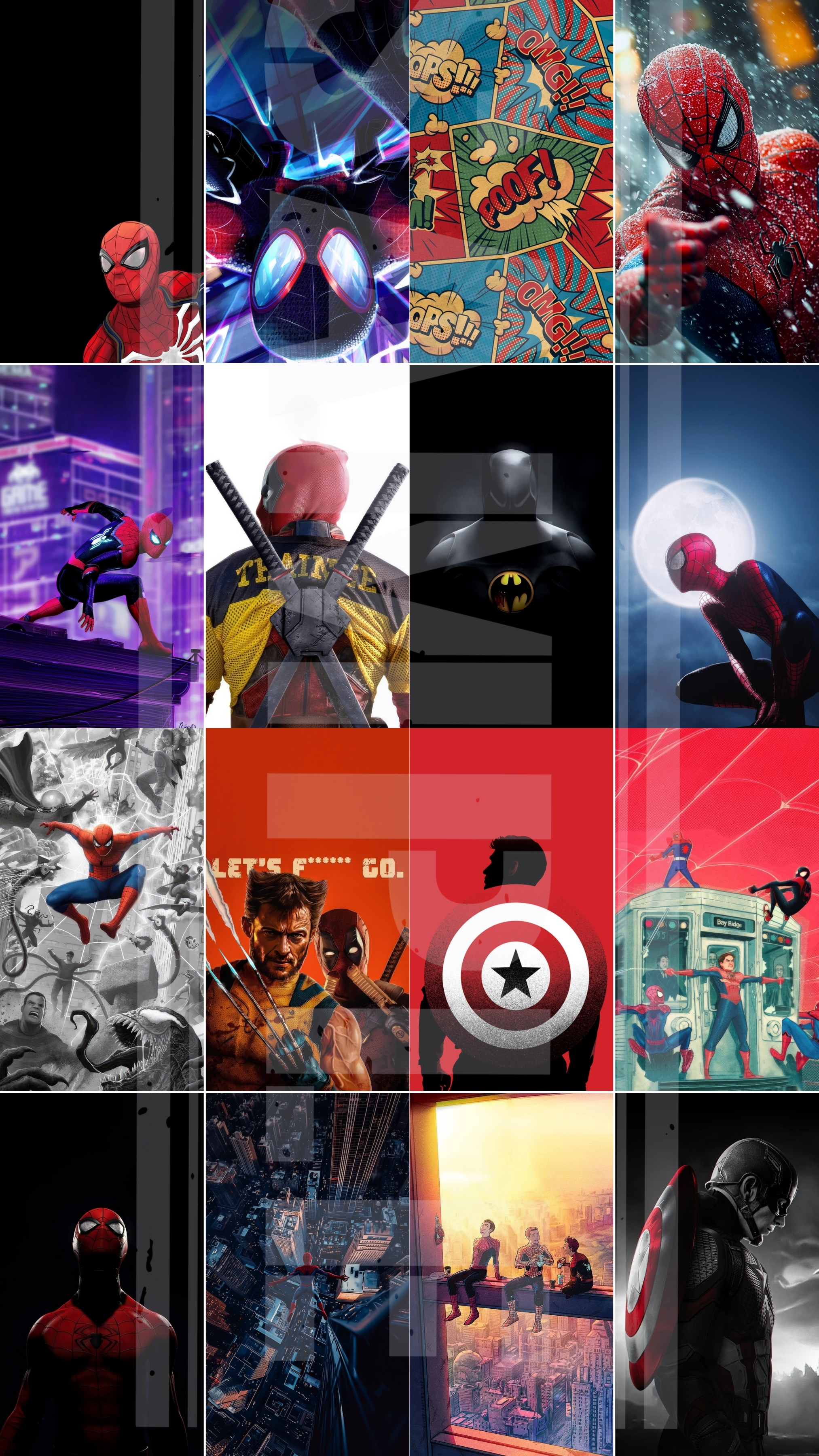 Pack of 26 SuperHero Wallpapers 🔥