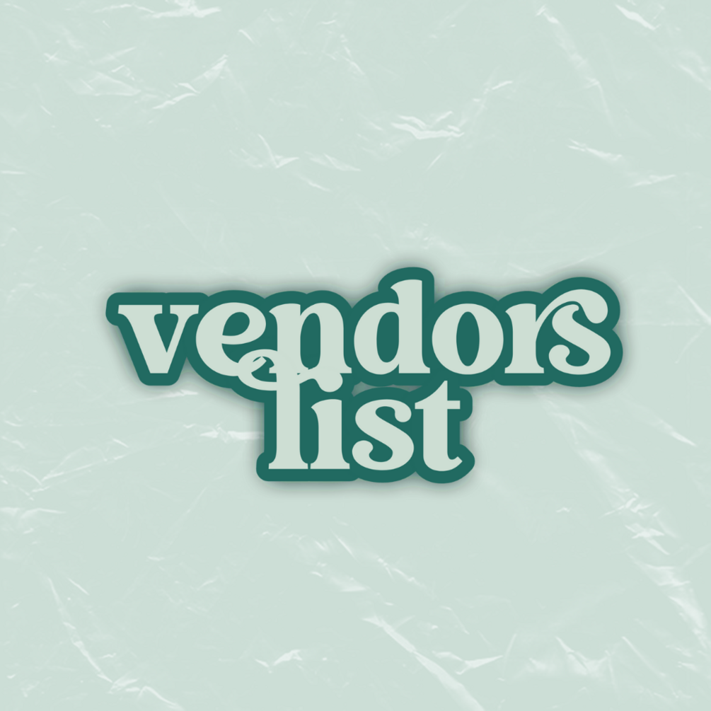 FULL VENDORS LIST SALE