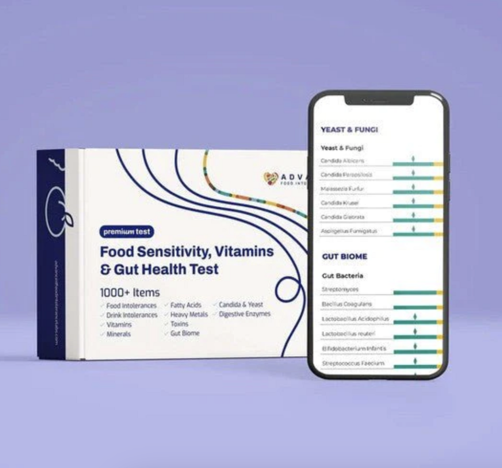 Food Sensitivity, Vitamins & Gut Health Test