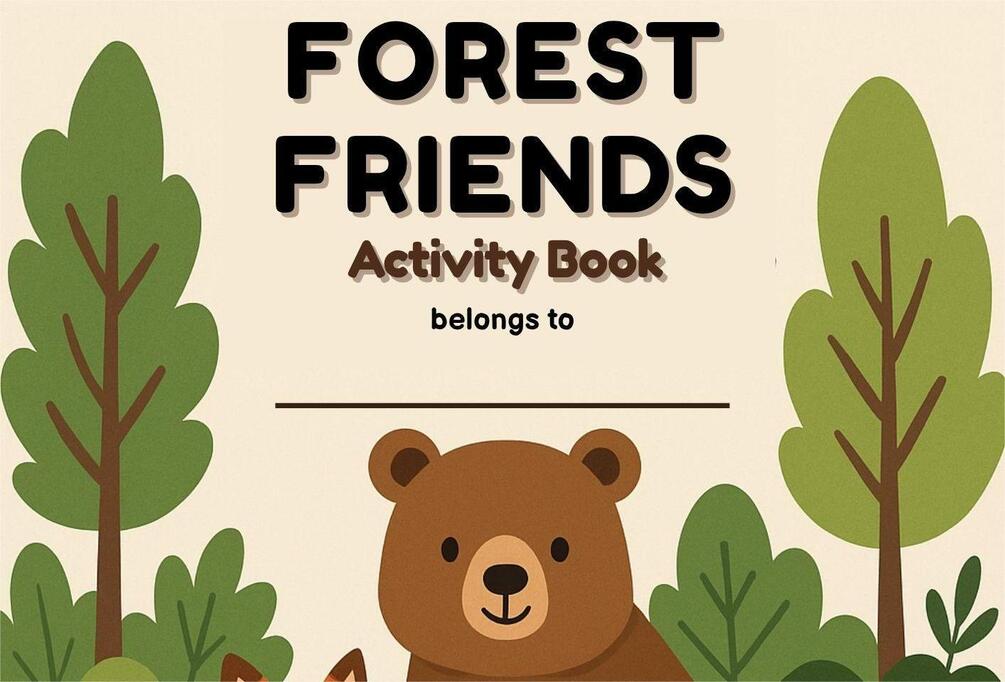 Forest Friends Activity Book