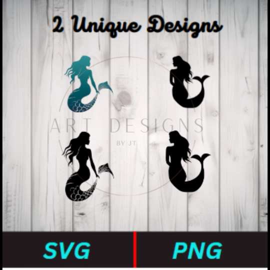 Mermaid SVG Bundle