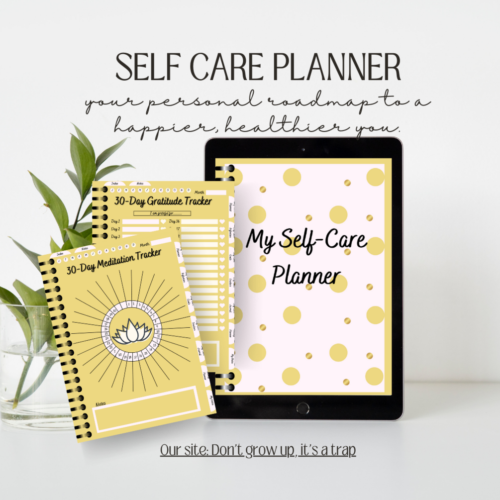 The Thrive Self-Care Planner: Daily Habits for Happiness & Success