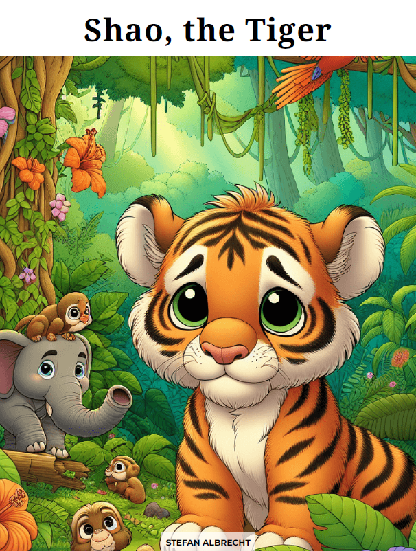 Shao, the Tiger - Story for kids