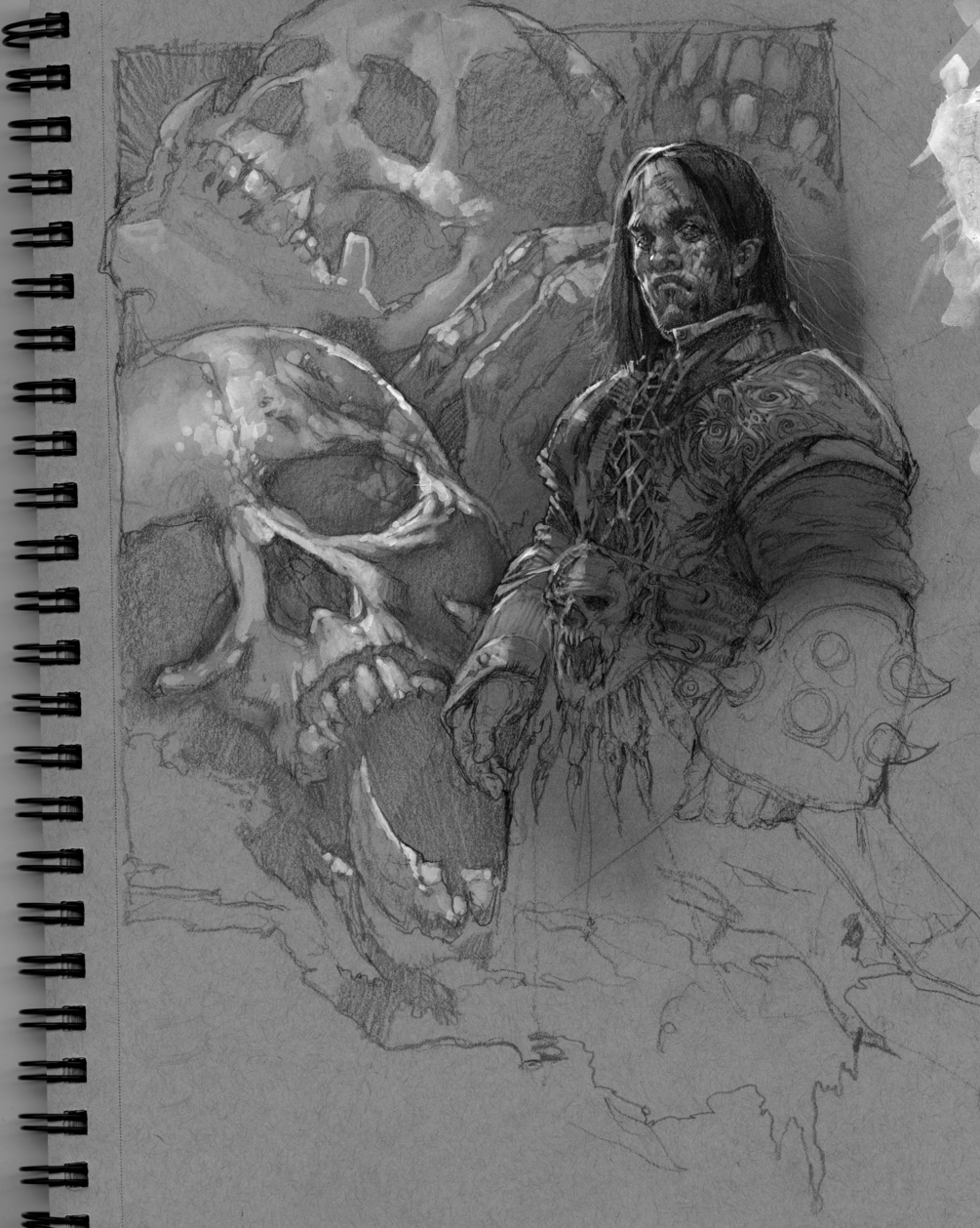 The Little Giant Killer: A drawing and painting demo