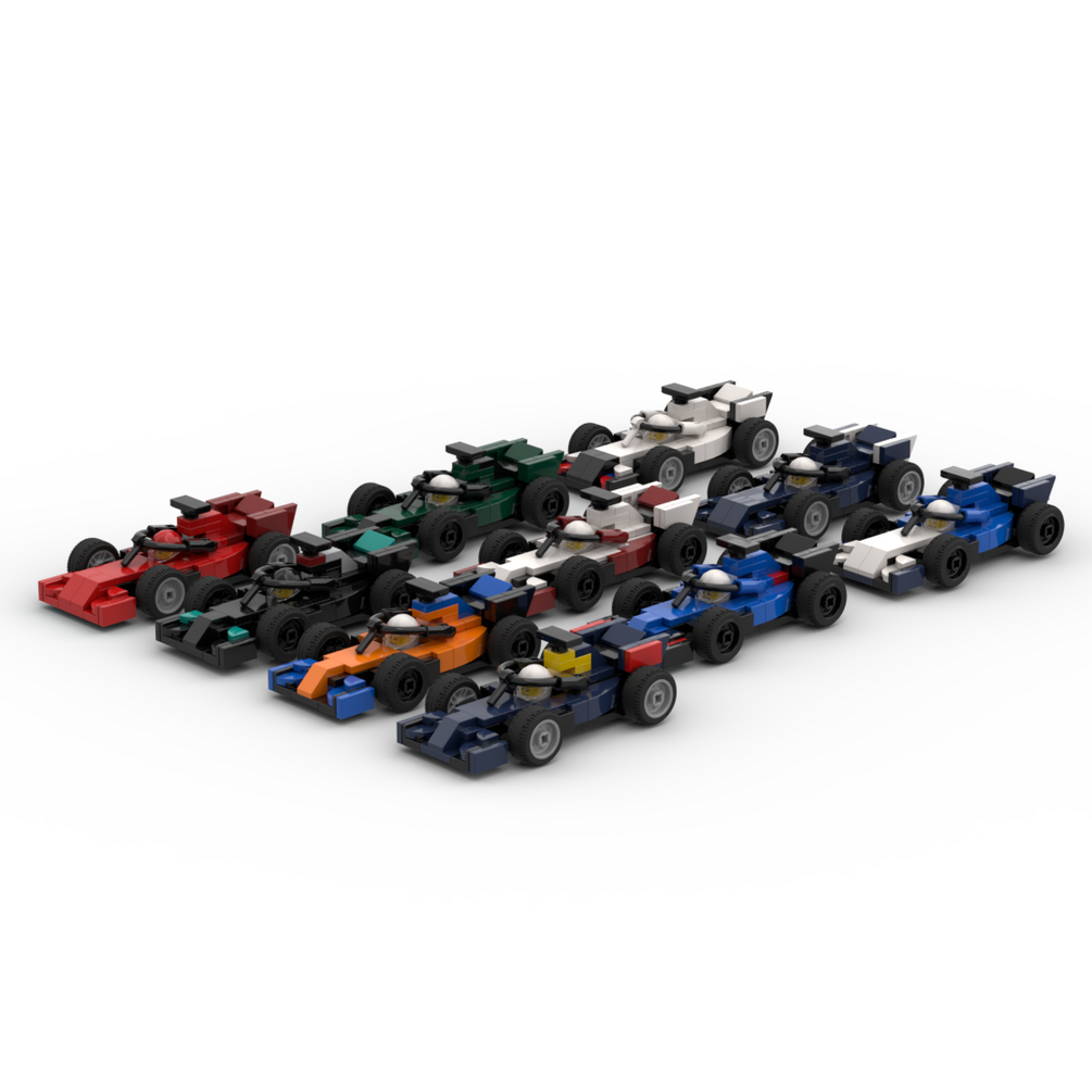 Custom MOC Mini F1 2021 Instructions