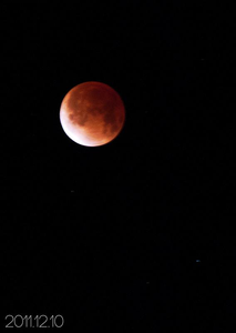 Lunar eclipse on Dec.10 2011