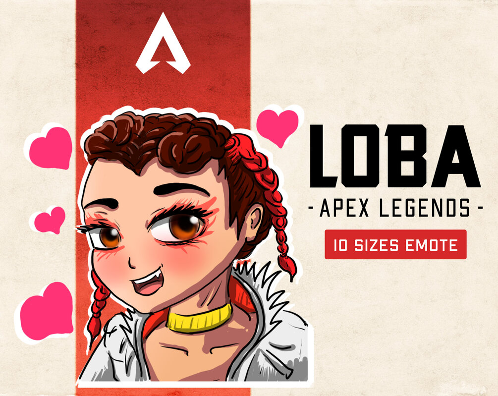 Loba Apex Emote for Streamer/Twitch Emotes/Discord Emotes/Apex Legends ...