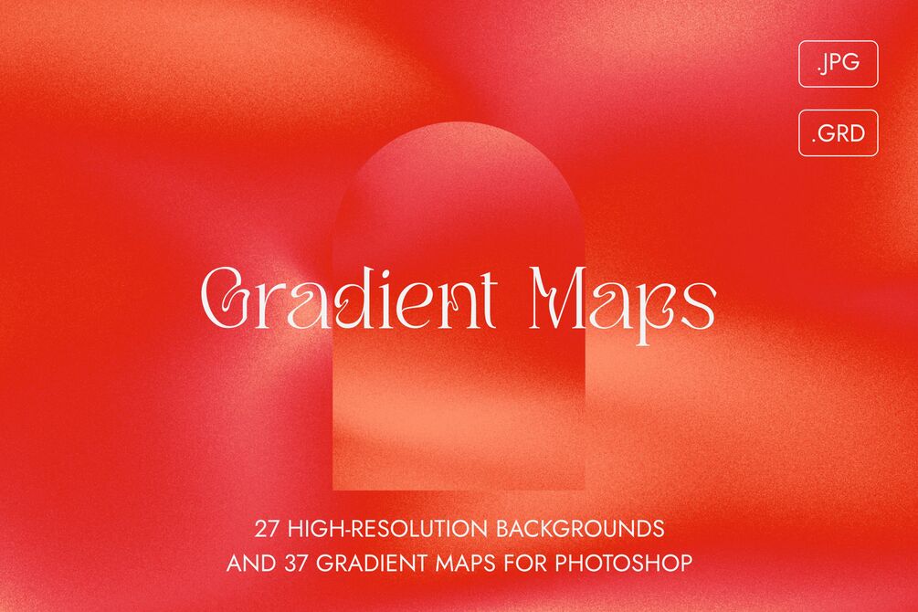 Gradient Maps - Red