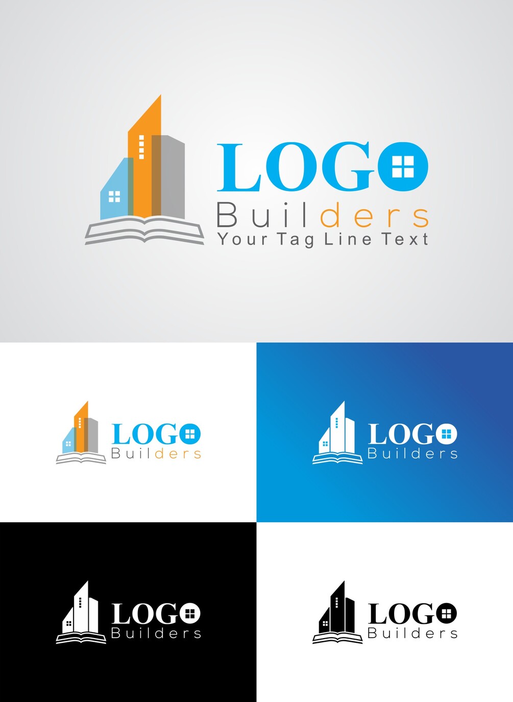 Logo Builders Logo Design Template