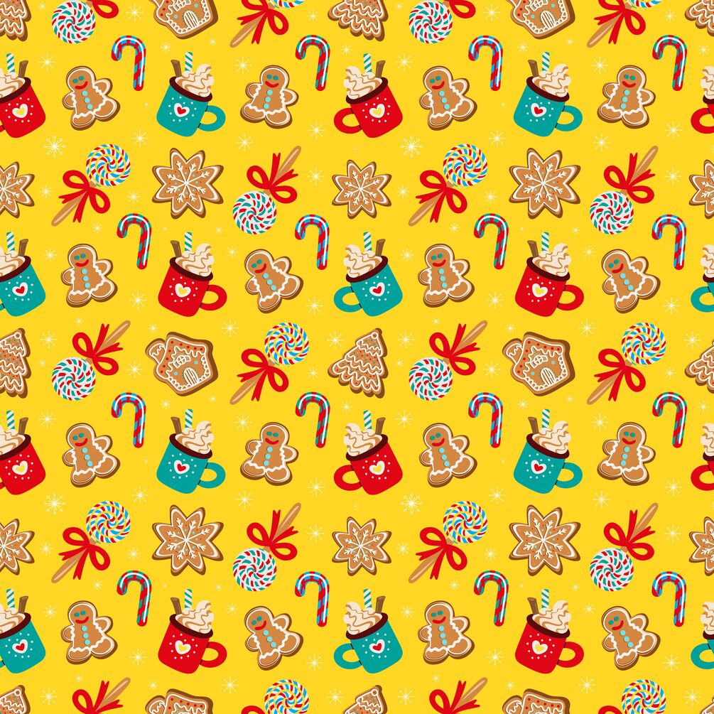 50 Festive Christmas Designs: Patterns, Trees, & Santa!