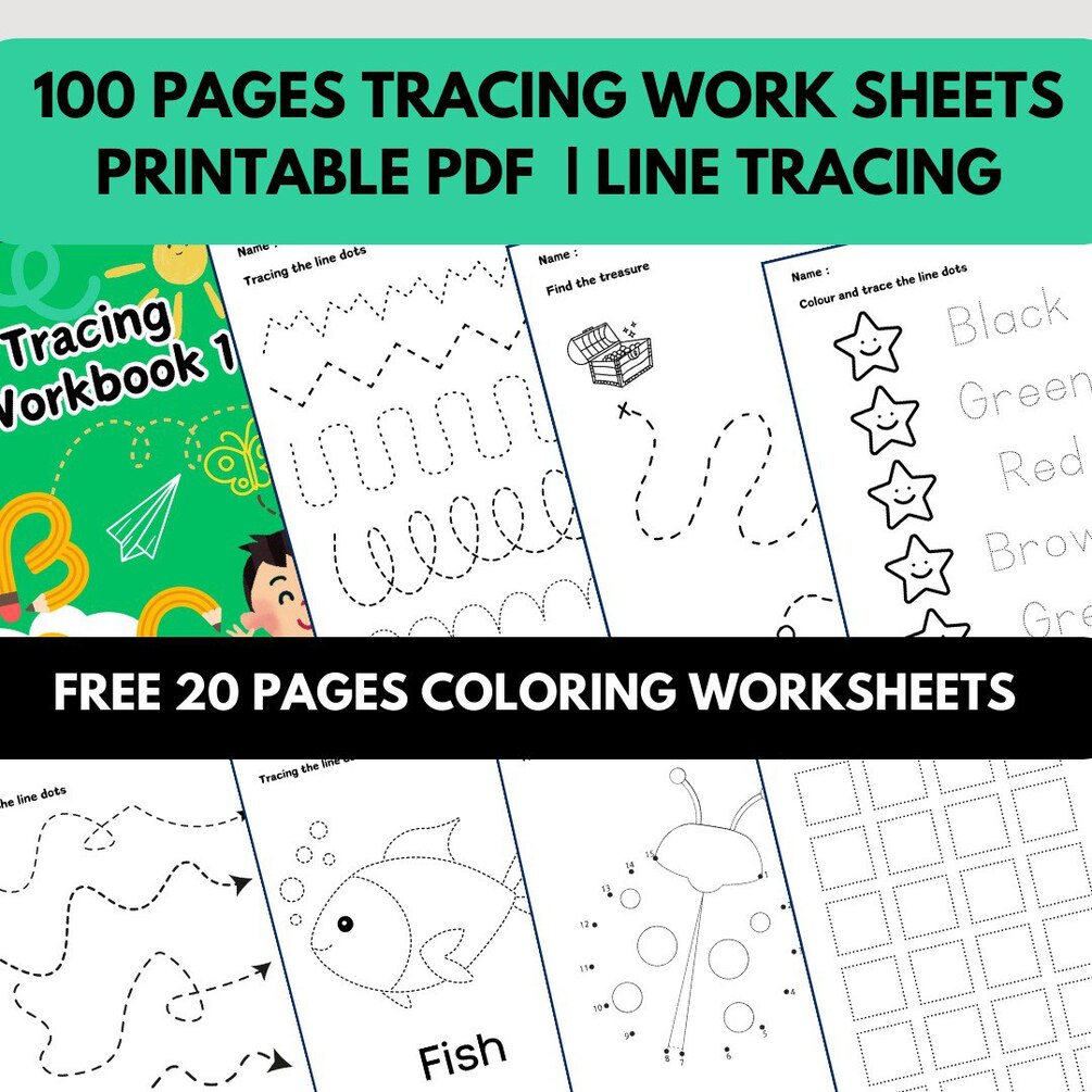 Tracing Workbook 1 - Line