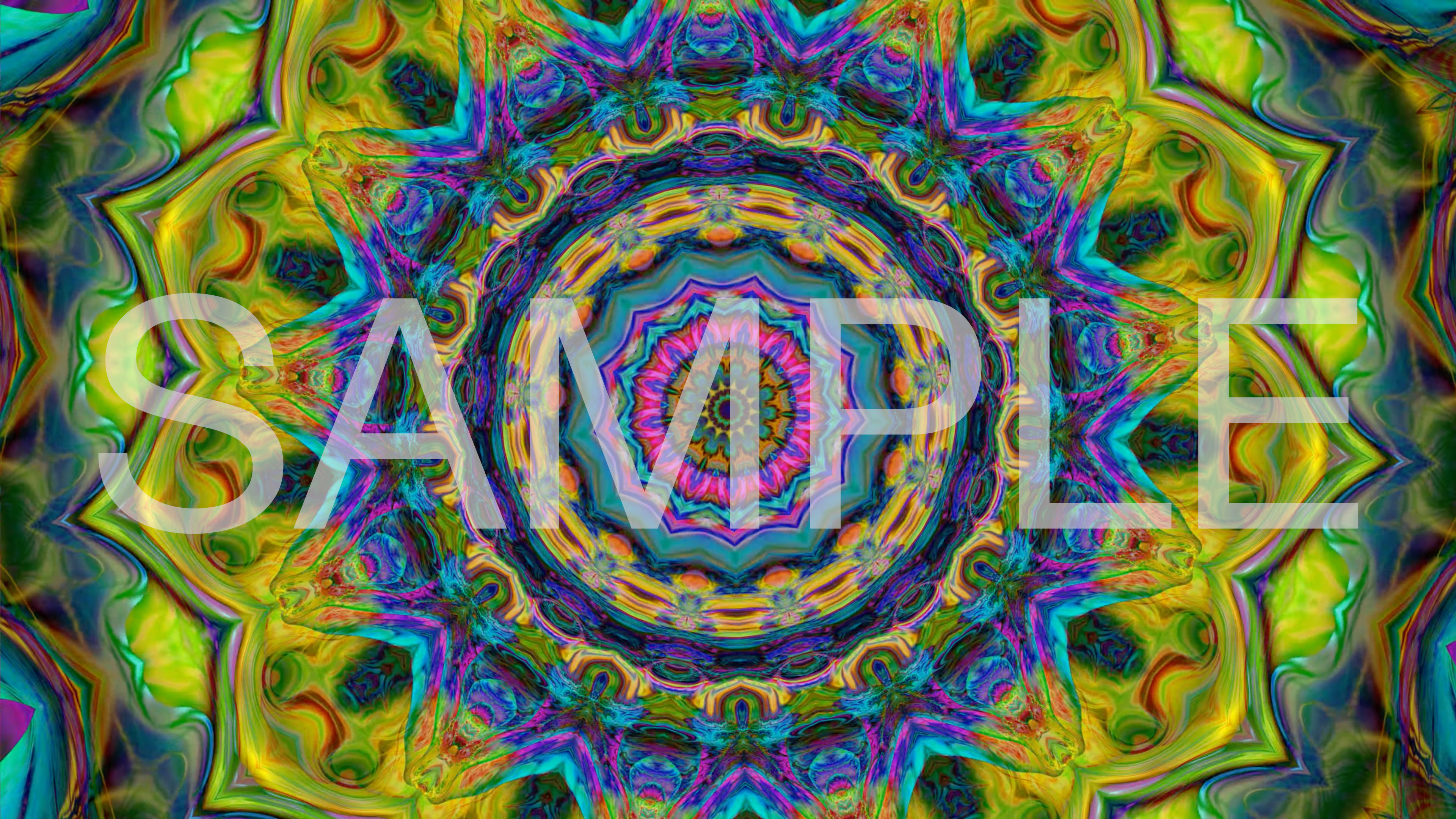 5 Pack Multi Purpose 4K Digital Art #2 - Psychedelic print art for ...