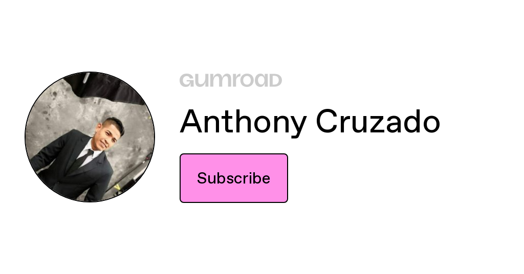 Anthony Cruzado