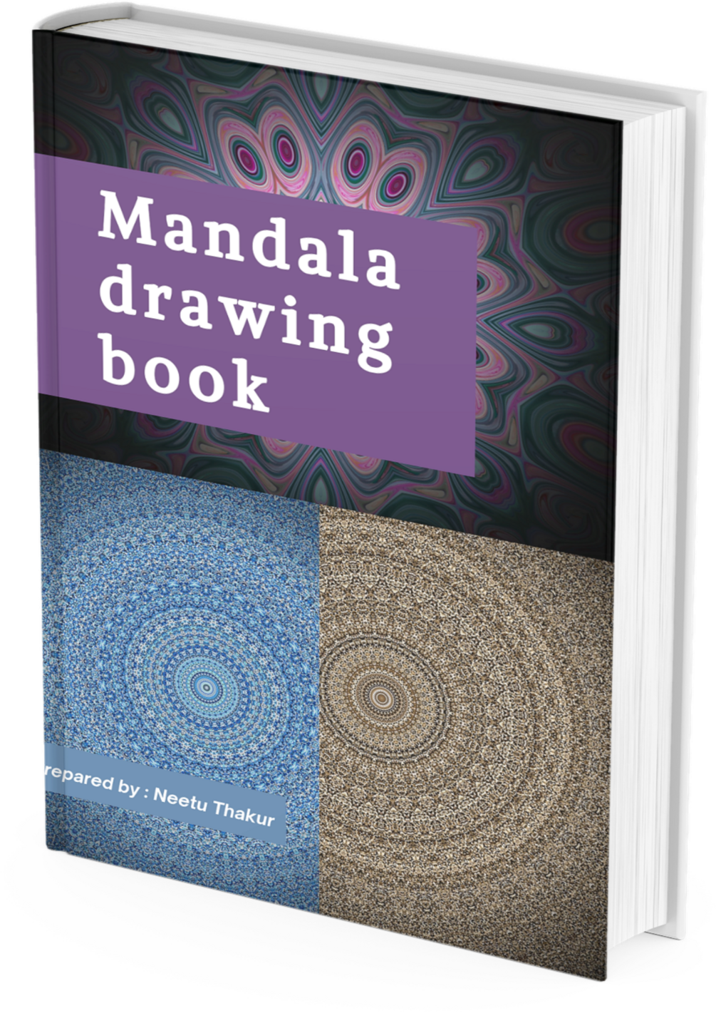 Mandala drwaing book