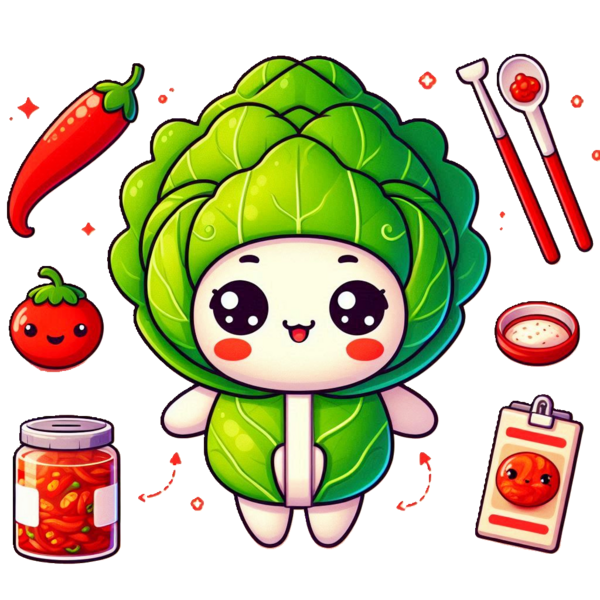Bundle Kimchi's Anthropomorphic characters