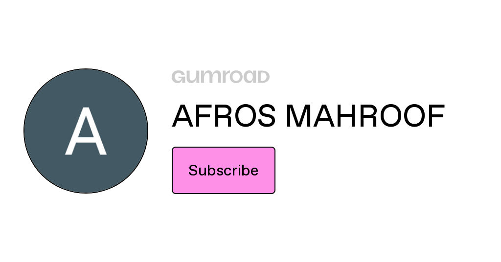 AFROS MAHROOF