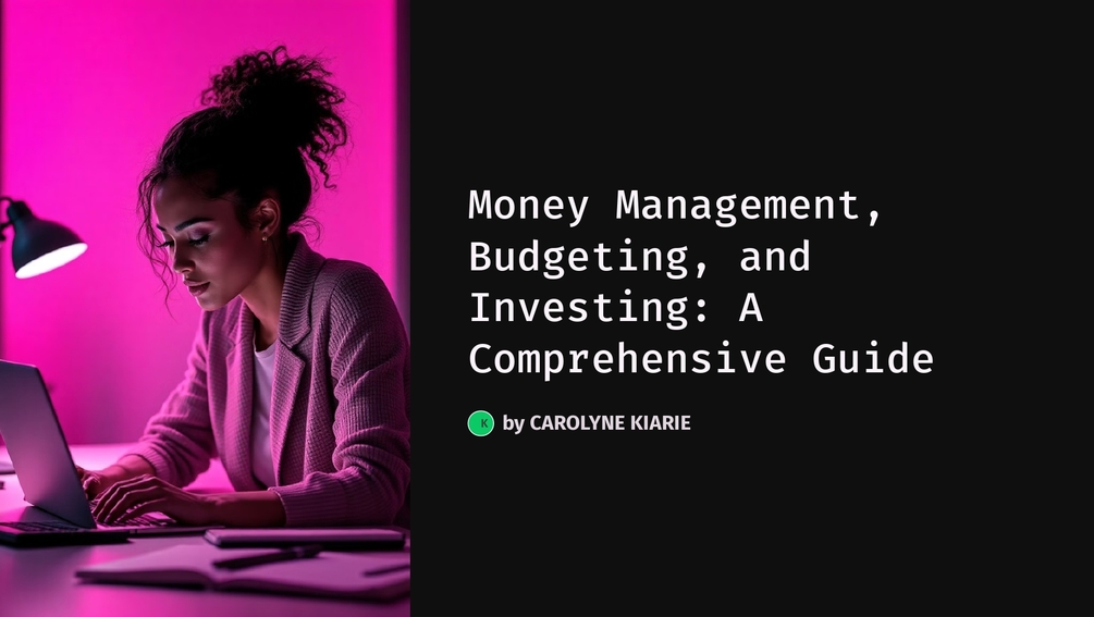 Money Management, Budgeting and Investing