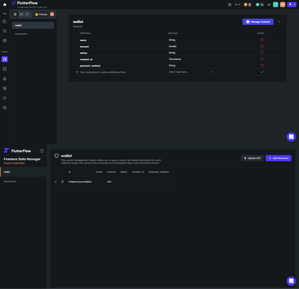 DigiWallet - FlutterFlow E-Wallet App
