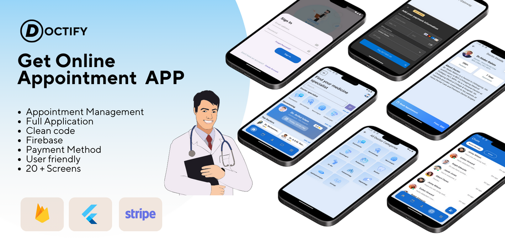 Doctify (Doctor Appointment App)