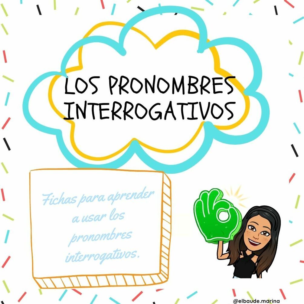 PRONOMBRES INTERROGATIVOS