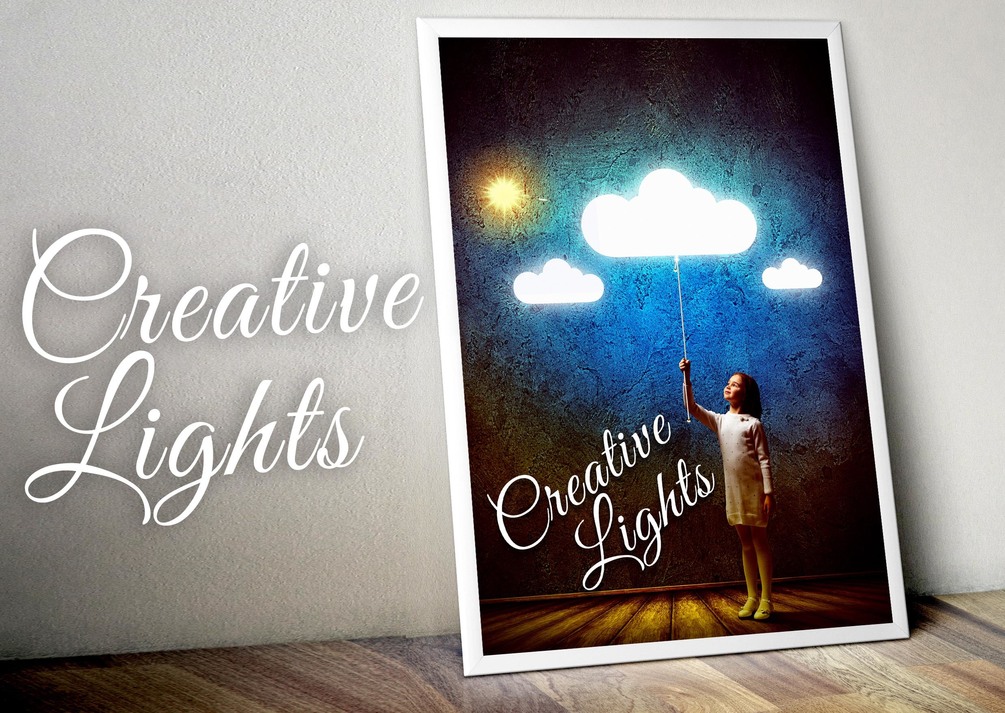 Creative Light Wall Poster
