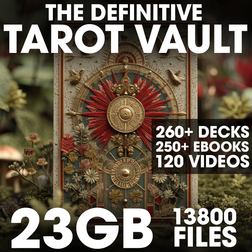 Tarot Mega Pack – 23GB Vault with 250+ Books, 260+ Decks, Videos, Spreads & More