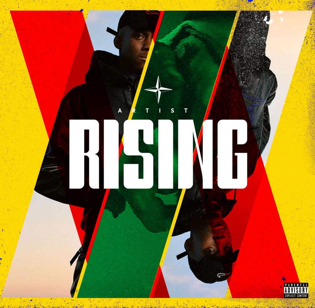 RISING Album Cover Artwork PSD