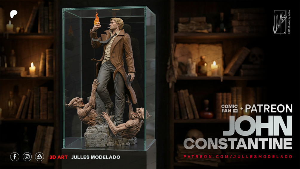 John Constantine 3D Print Model