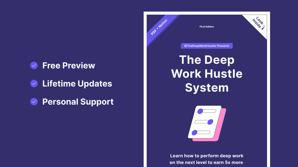 The Deep Work Hustle System (PRE-ORDER)