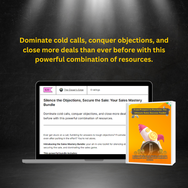 From Prospect to Purchase: The Ultimate Sales Success Toolkit
