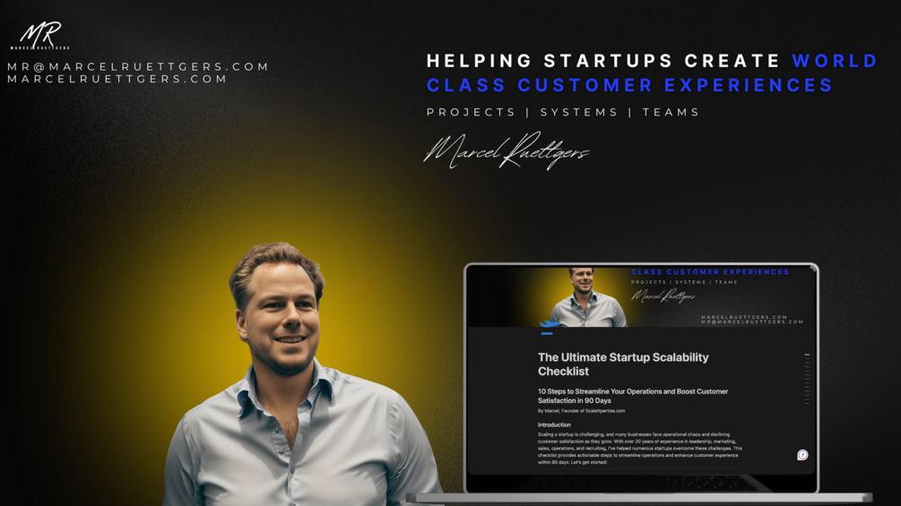 The Ultimate Startup Scalability Checklist