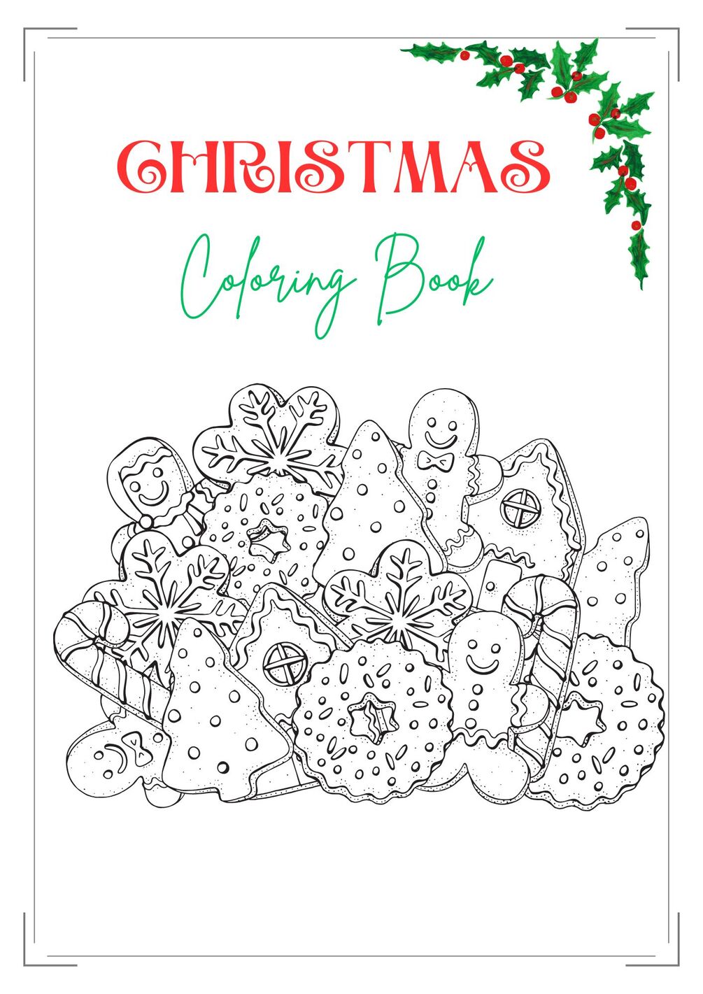 Christmas coloring book