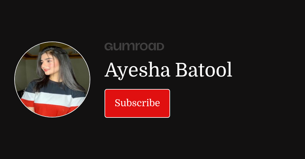 Ayesha Batool