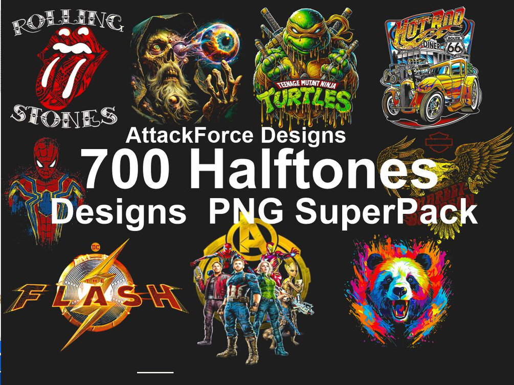 700+ Halftone Designs Halftone T-Shirt Designs Halftone Sublimation ...