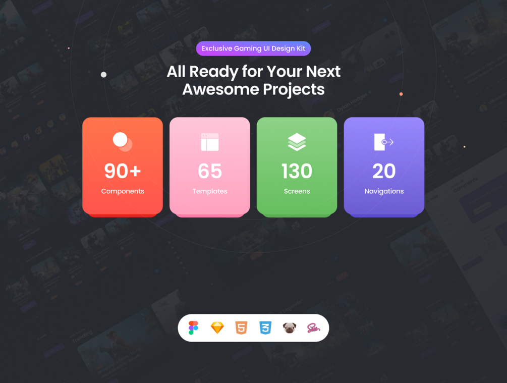 Unity Dashboard Kit — Gaming 🎮